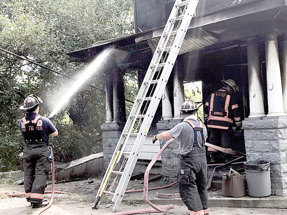 Condemned home damaged by fire | News, Sports, Jobs - The Review